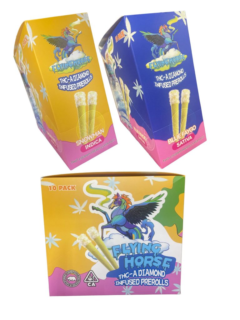 FLYING HORSE THC-A 1.5g PRE ROLL JOINT 2/bag BOX OF 10 - NASHVILLE ...