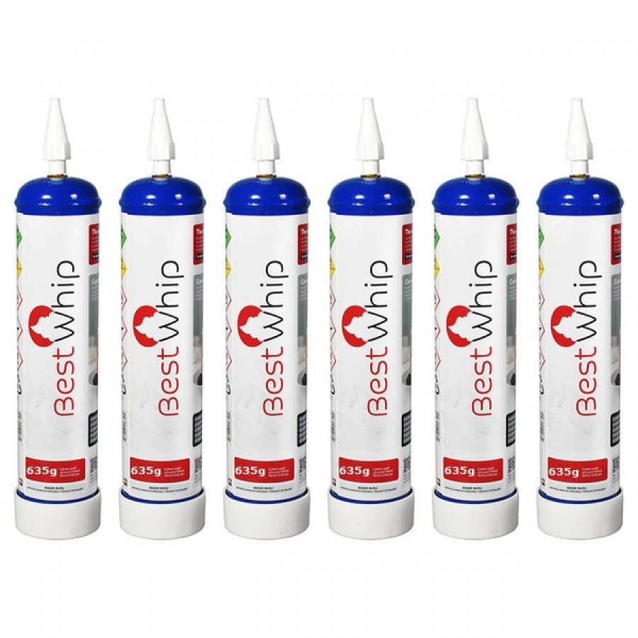 BEST WHIP CREAM CHARGER BOX OF 6 - NASHVILLE GOODS DISTRBUTION