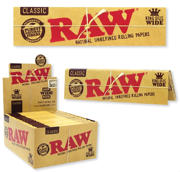 Raw Paper King Size Wide - NASHVILLE GOODS DISTRBUTION